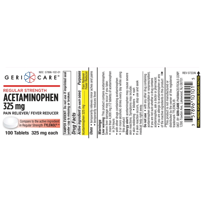 GERI-CARE 101-01-GCP OTC70962 | United Medical Supply